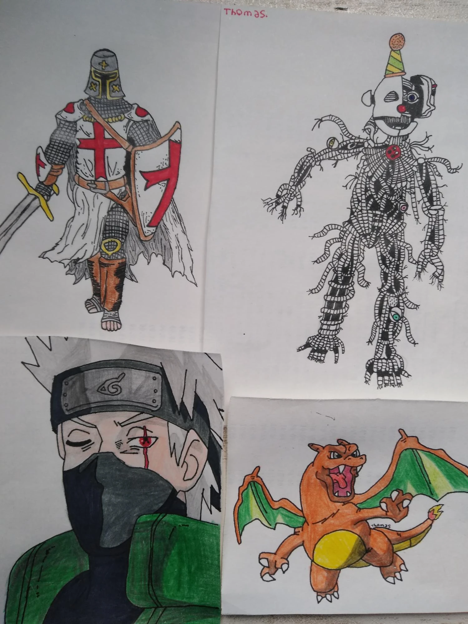 Dibujo de Ennard acabado. By/TutorialCraft/SpringLordtrap | Fandom