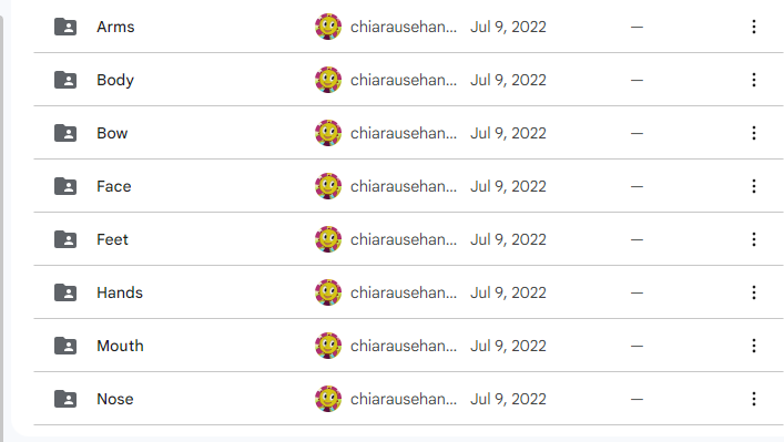 where's miss whoops' eyes and glasses? | Fandom