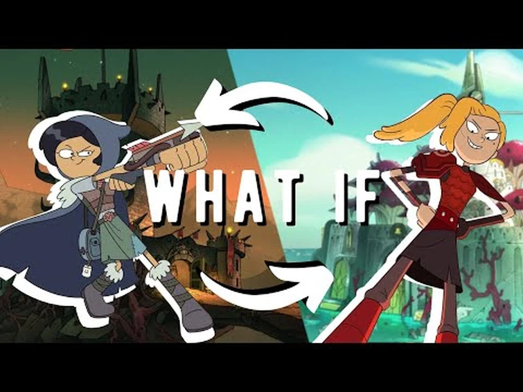 WHAT IF MARCY Arrived At TOAD TOWER & SASHA In NEWTOPIA | Amphibia What ...