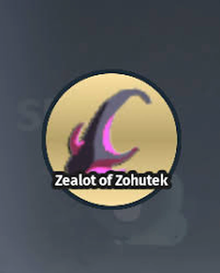 How much is Zealot of Zohutek worth? | Fandom