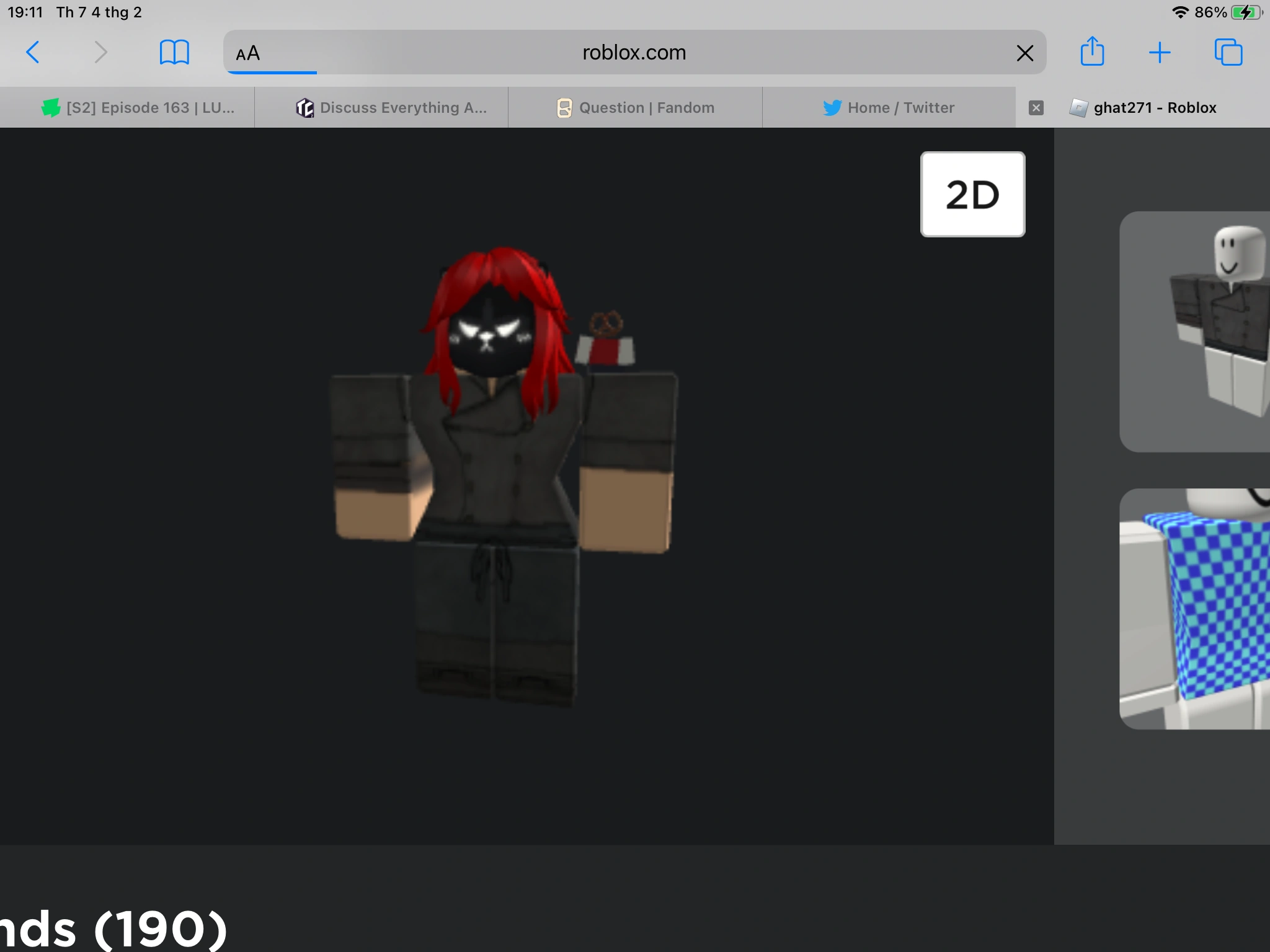 My new roblox avatar | Fandom