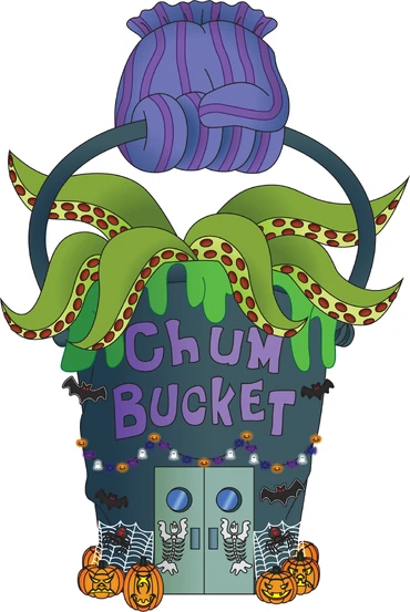 I'm designing a Halloween Plankton fanart. Which Halloween-decorated ...