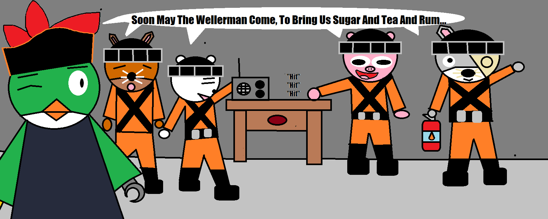 Cap'n Budgey And The Crew Sing Wellerman... | Fandom