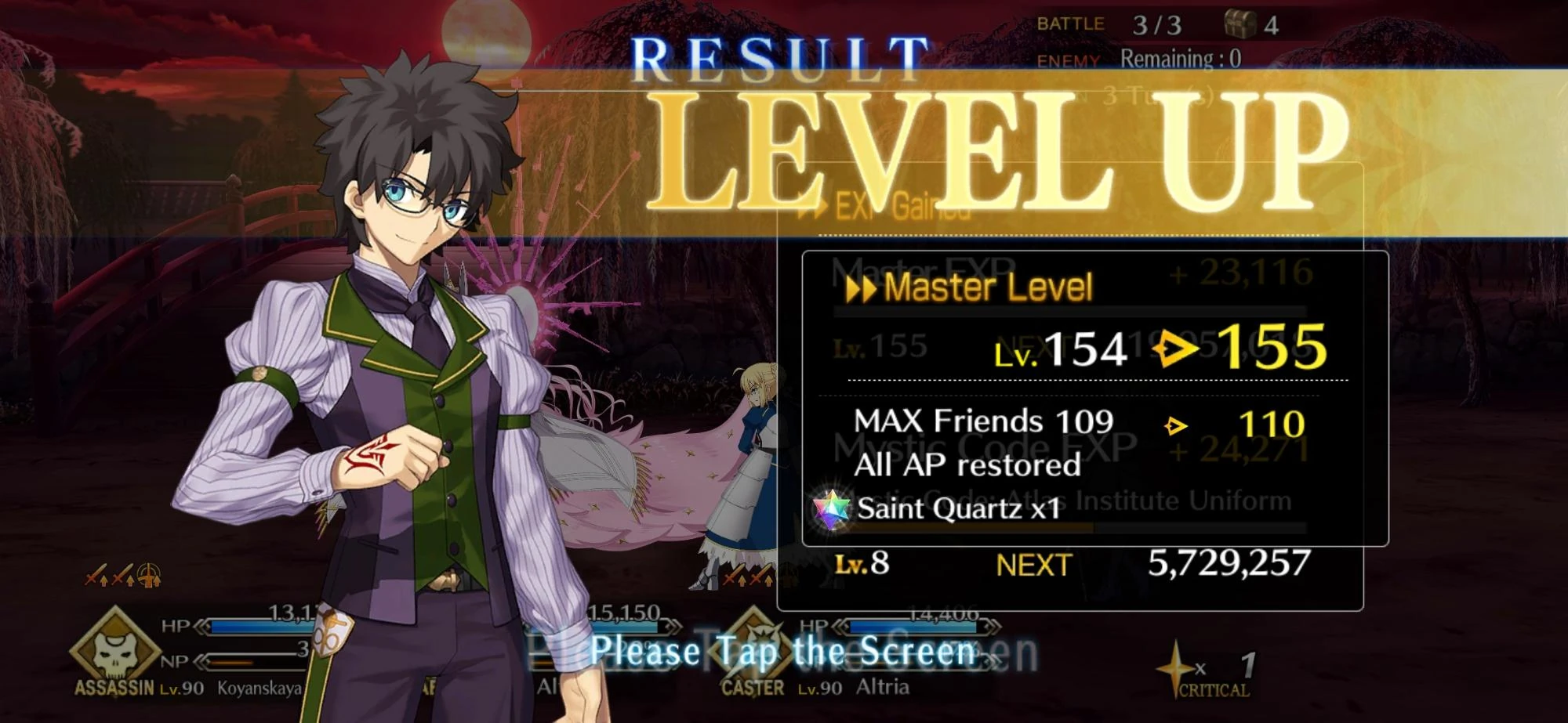 Master Level 155 | Fandom