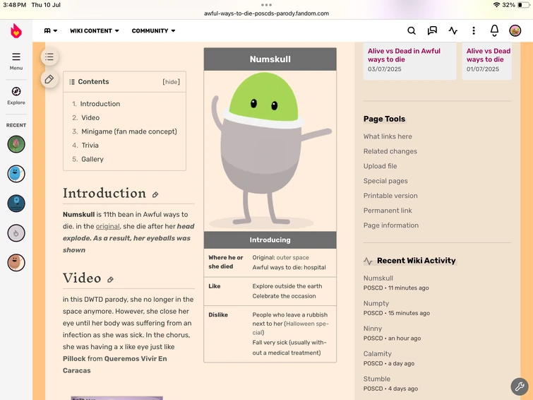 Here is an example of adding an simple info box for dwtd | Fandom