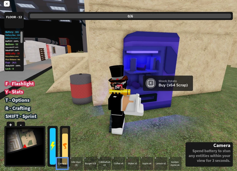 shock potato vending machine | Fandom