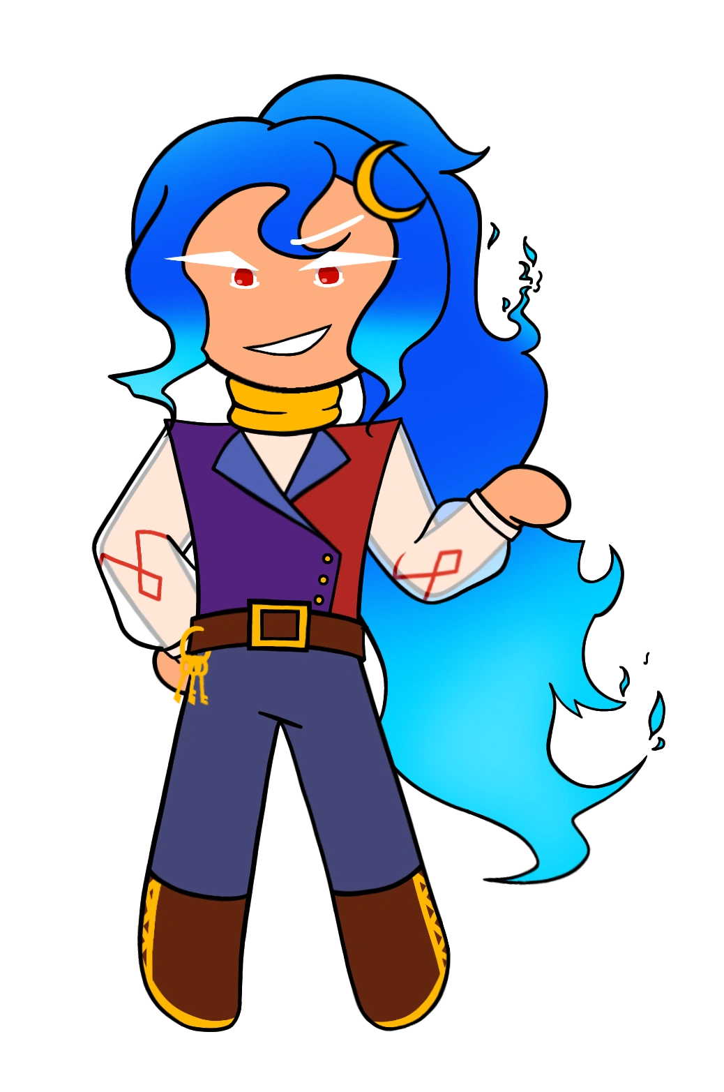 Ask/Meet Azure Flame Cookie | Fandom