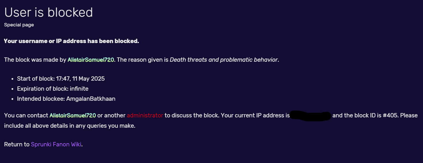 Man i got blocked again! | Fandom