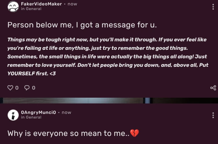 Person below me, I got a message for u. | Fandom