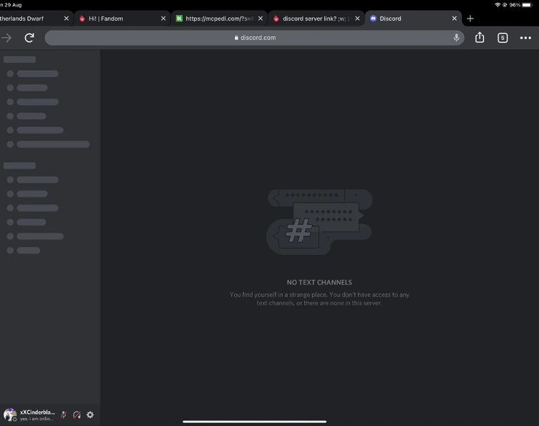 discord server link? ;w; | Fandom