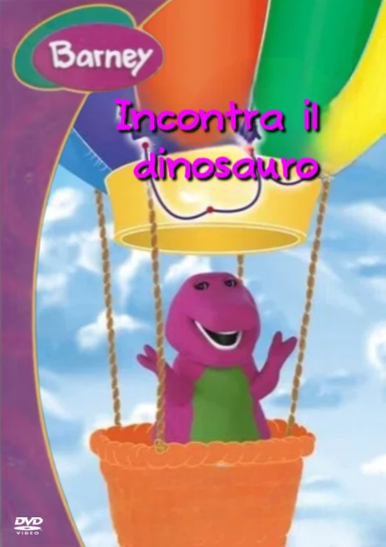 Here are my fanmade Barney Season 1 Italian DVDs I made with 5 episodes ...