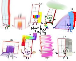 Numberblocks but 2 they cursed | Fandom