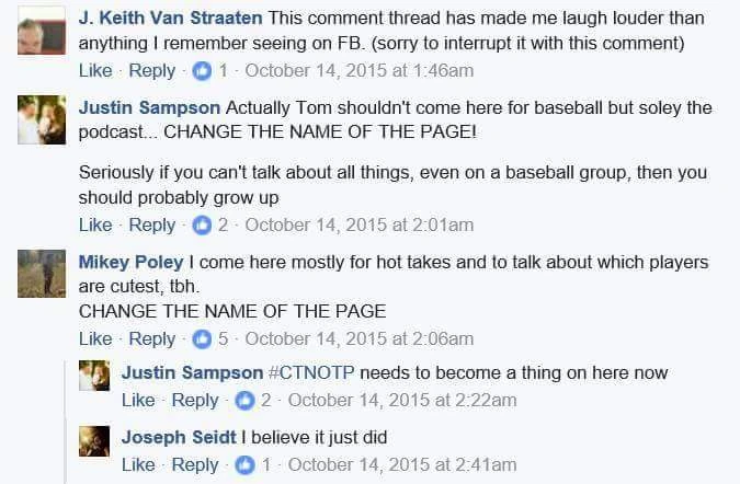 CTNOTP | Effectively Wild Wiki | Fandom