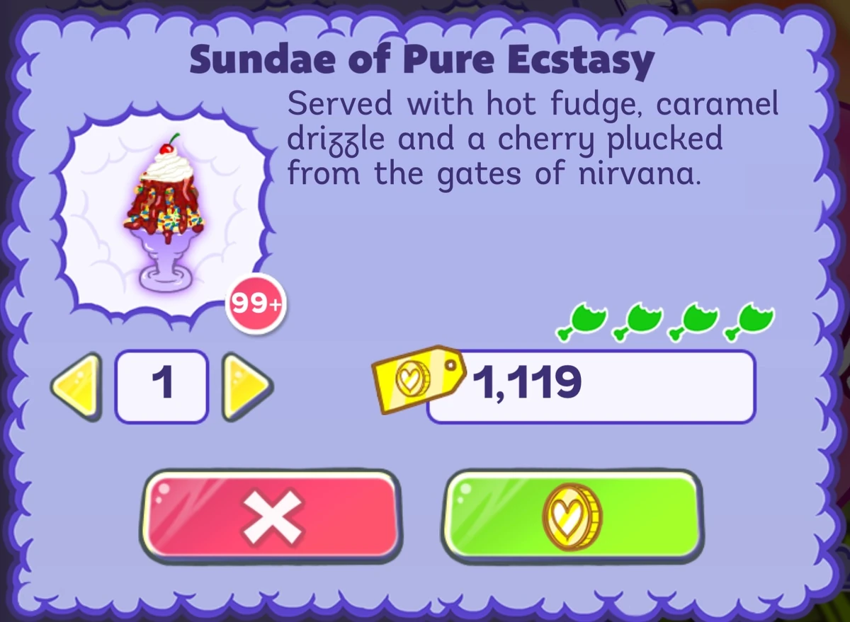Sundae of Pure Ecstasy | Egg Baby Wiki | Fandom
