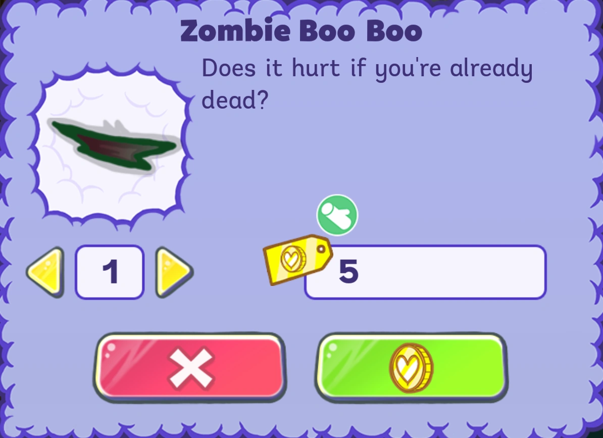 Zombie Boo Boo | Egg Baby Wiki | Fandom