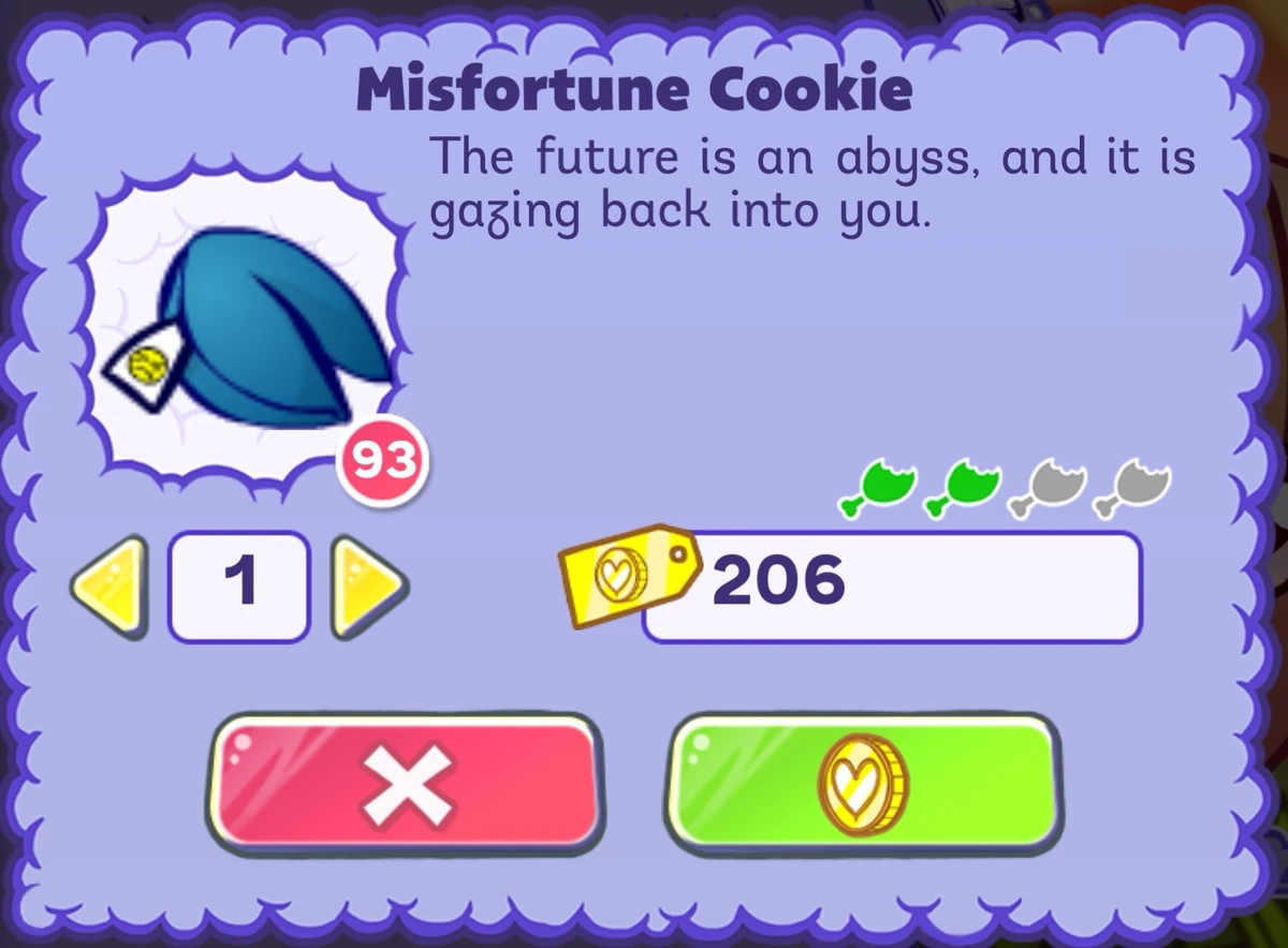Misfortune Cookie | Egg Baby Wiki | Fandom