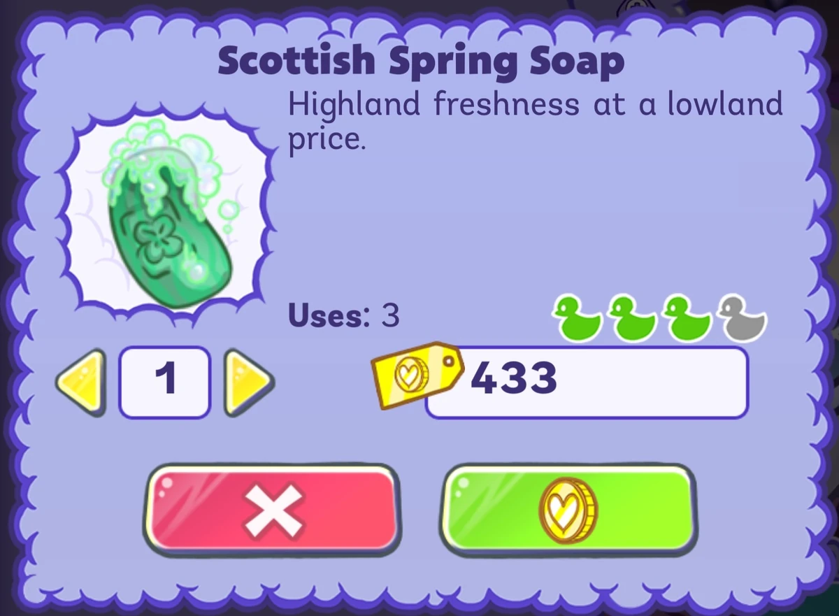 Scottish Spring Soap | Egg Baby Wiki | Fandom
