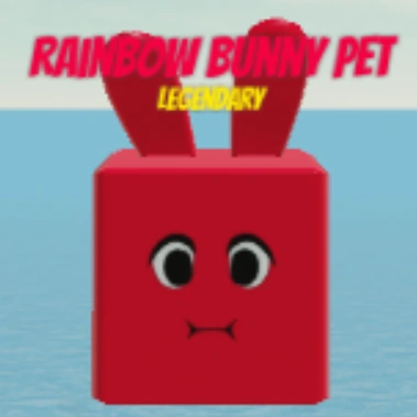 Rainbow Bunny Pet | Egg Simulator Wiki | Fandom