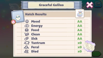 Hatch Results | Egg! The Game Wikia | Fandom