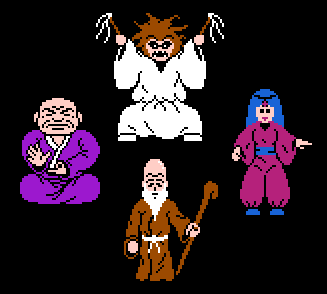 Four Gods | Eggerland Wiki | Fandom