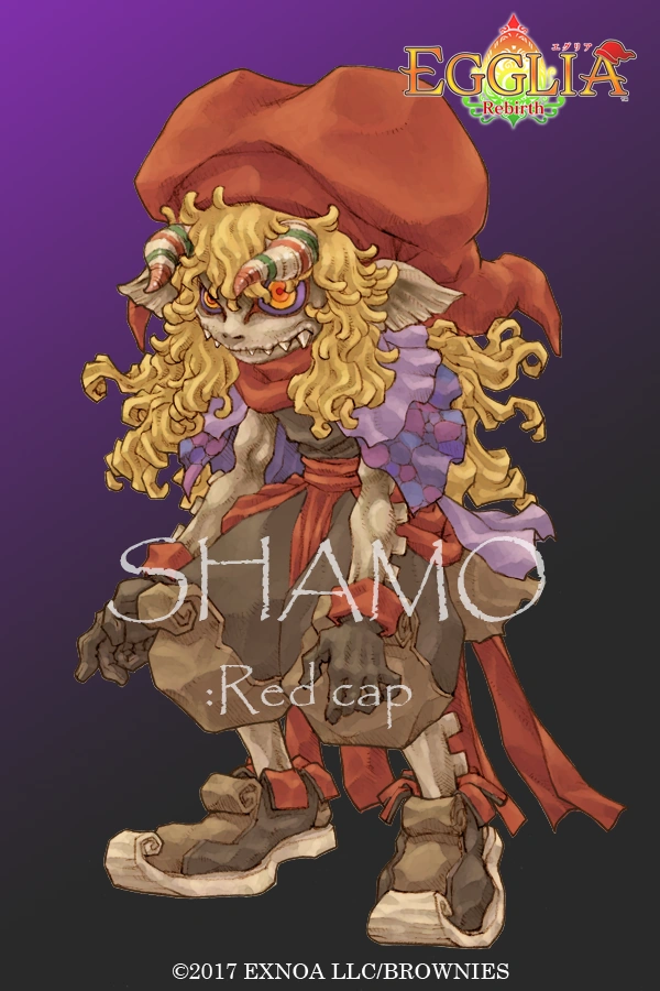 Shamo - EGGLIA - The Legend of the Red Hat Wiki