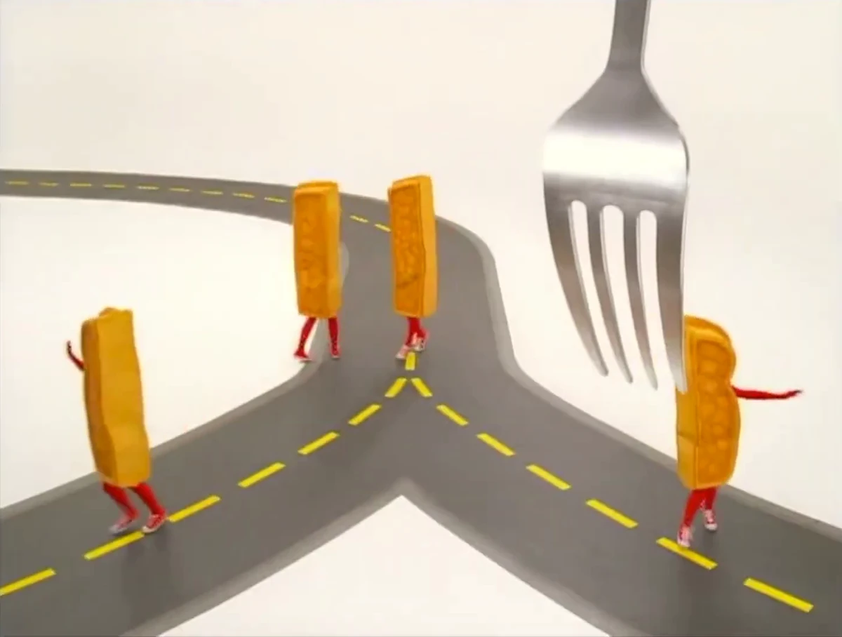 Fork In The Road Commercial | Eggo Commercials Wiki | Fandom