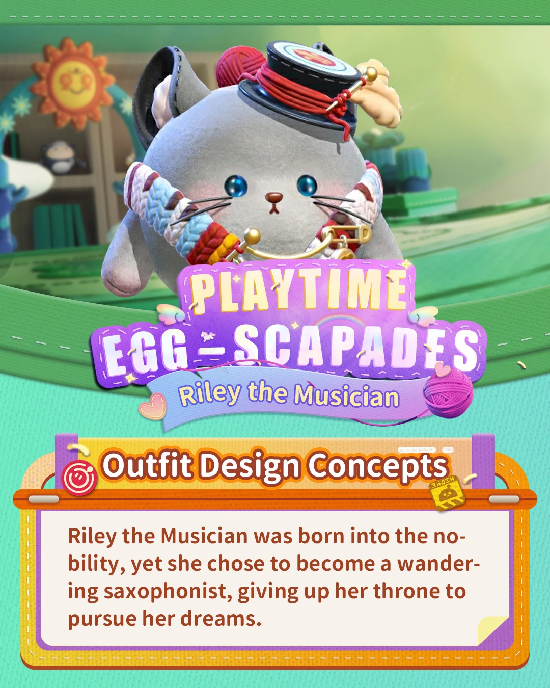 Riley the Musician | Eggy party Wiki | Fandom