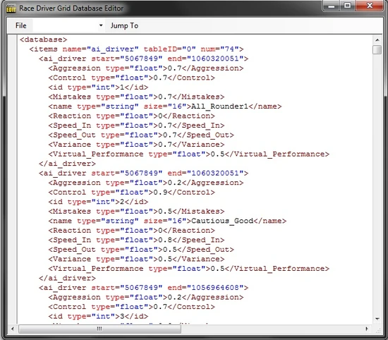 Database Editor | EGO Engine Modding Wiki | Fandom