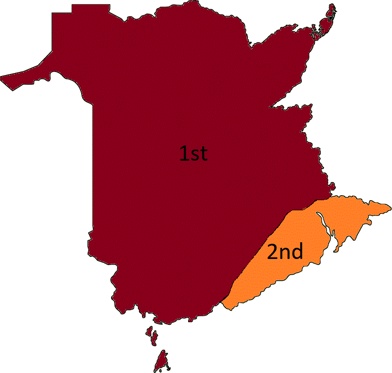 New Brunswick's Congressional Districts | EHSS Mock Elections Wiki | Fandom