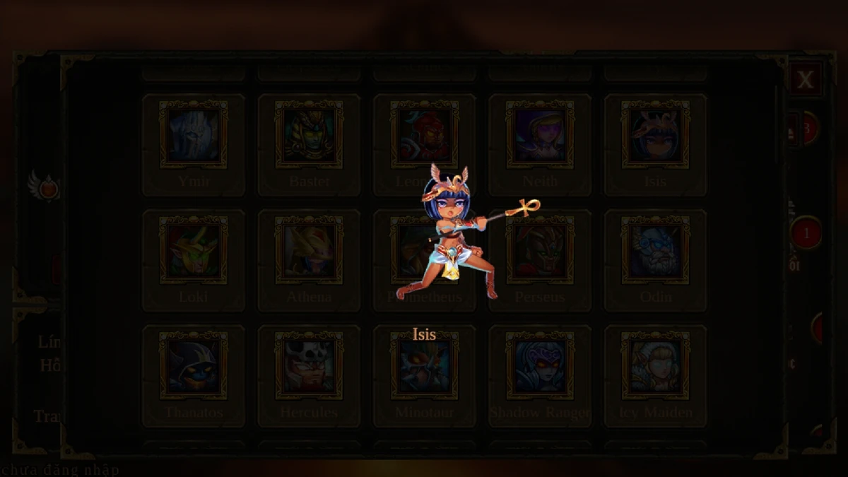 Isis | Wiki Các tướng Epic Heroes War | Fandom