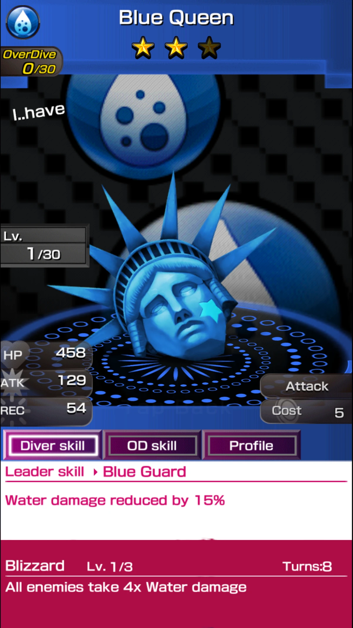 Blue Queen (0143) | Eighteen Wikia | Fandom