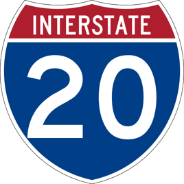 Interstate 20 | World Highways Wiki | Fandom