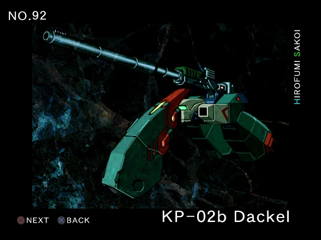 KP-02b Dackel | Einhander Wiki | Fandom