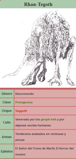 Rhan-Tegoth | Wiki El Bestiario | Fandom