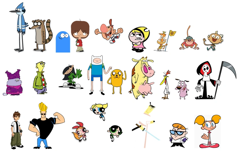 Nombres De Personajes De Cartoon Network