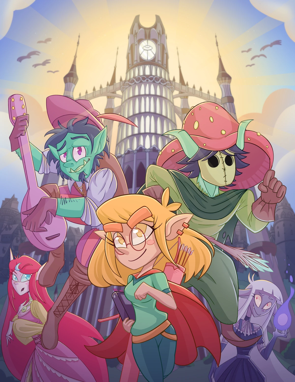 Promesas de un Cielo Rojo | El Continente de Arcadia (Campaña de DnD 5e ...