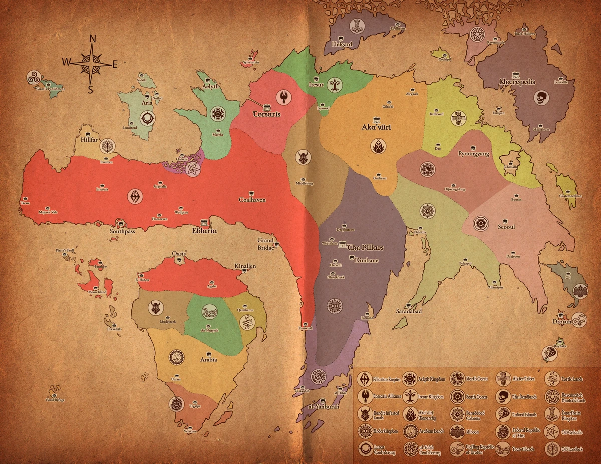 Campaña | El Continente de Arcadia (Campaña de DnD 5e) Wiki | Fandom