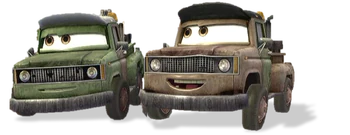 Tater y Tater Jr. | Wikia El Mundo de Cars | Fandom