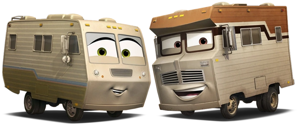 Harvey y Winnie | Wikia El Mundo de Cars | Fandom