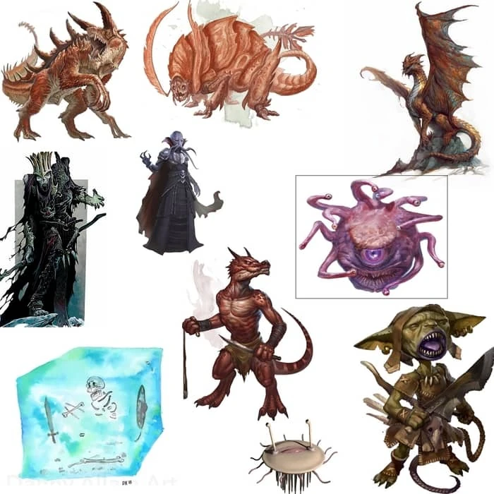 Monsters | Elephant Mud Wiki | Fandom