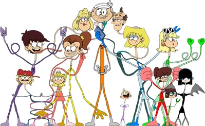 The Loud Stretch Family | Elastic Characters Wiki | Fandom