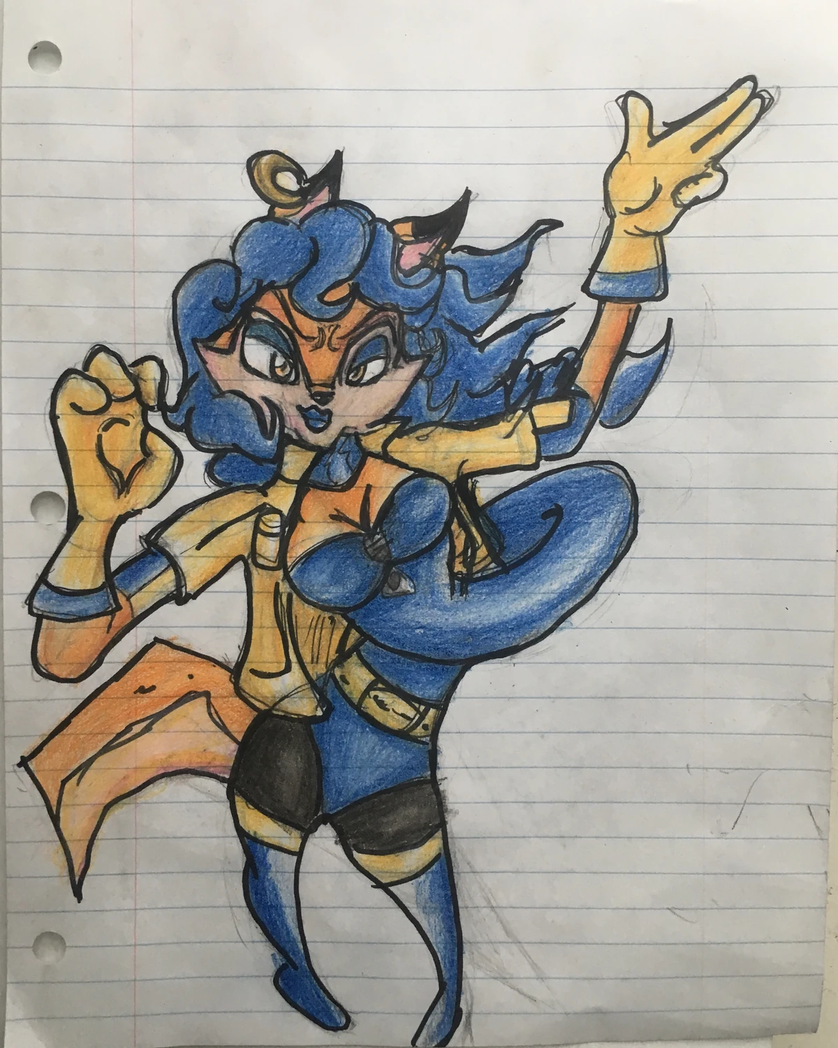 Elastic Carmelita Fox | Elastic Characters Wiki | Fandom