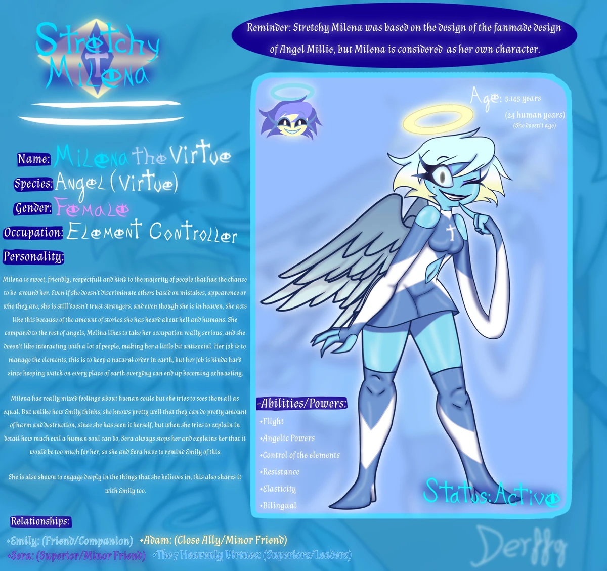 Stretchy Milena | Elastic Characters Wiki | Fandom