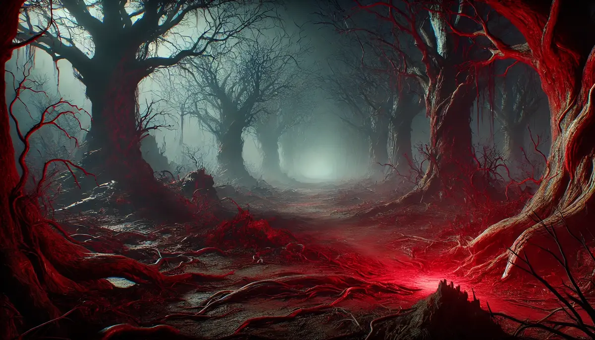 Sanguine Scar forest | Eldarion Wiki | Fandom