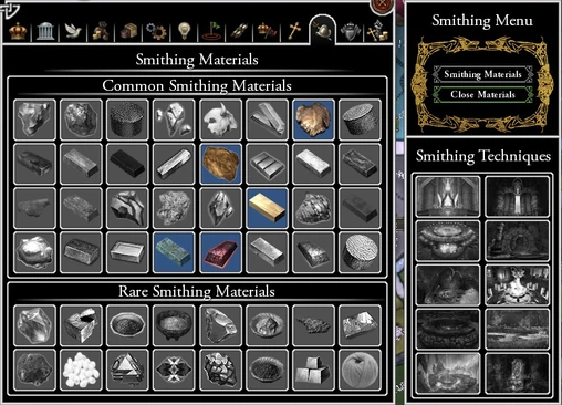 Smithing | Elder Scrolls Universalis Wiki | Fandom
