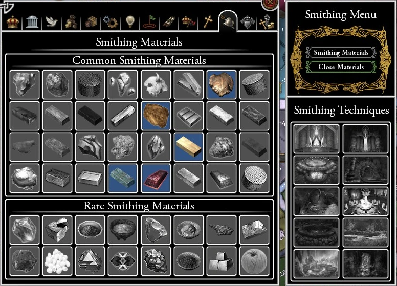 Smithing | Elder Scrolls Universalis Wiki | Fandom