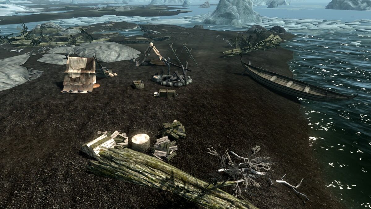Лагерь рыбака — Бухта рыб убийц The Elder Scrolls Wiki Fandom