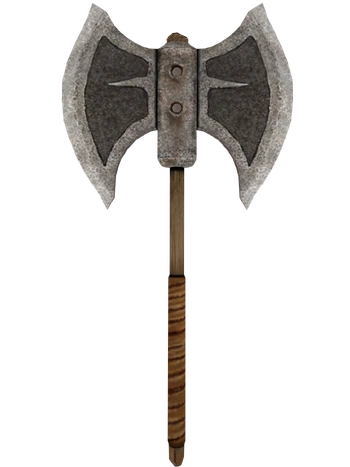 Iron Battle Axe (Oblivion) | Elder Scrolls | Fandom