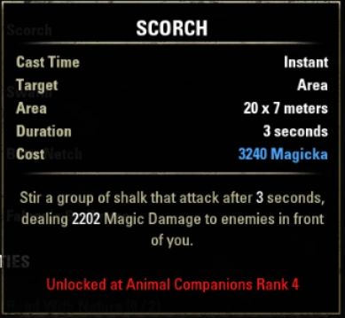 Scorch | Elder Scrolls | Fandom