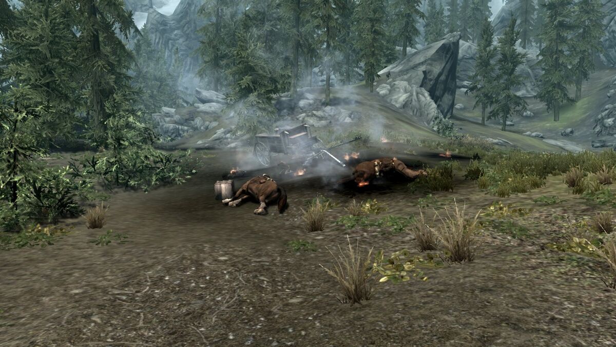 Горящий караван The Elder Scrolls Wiki Fandom